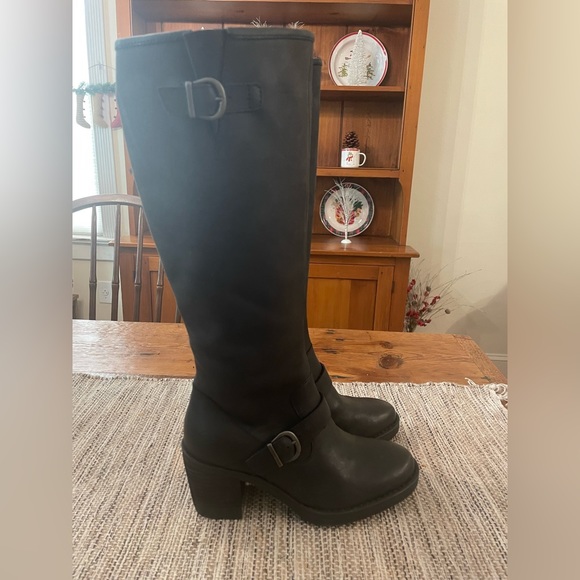 Born | Shoes | New Born Boots Nwot Brush Black Leather | Poshmark